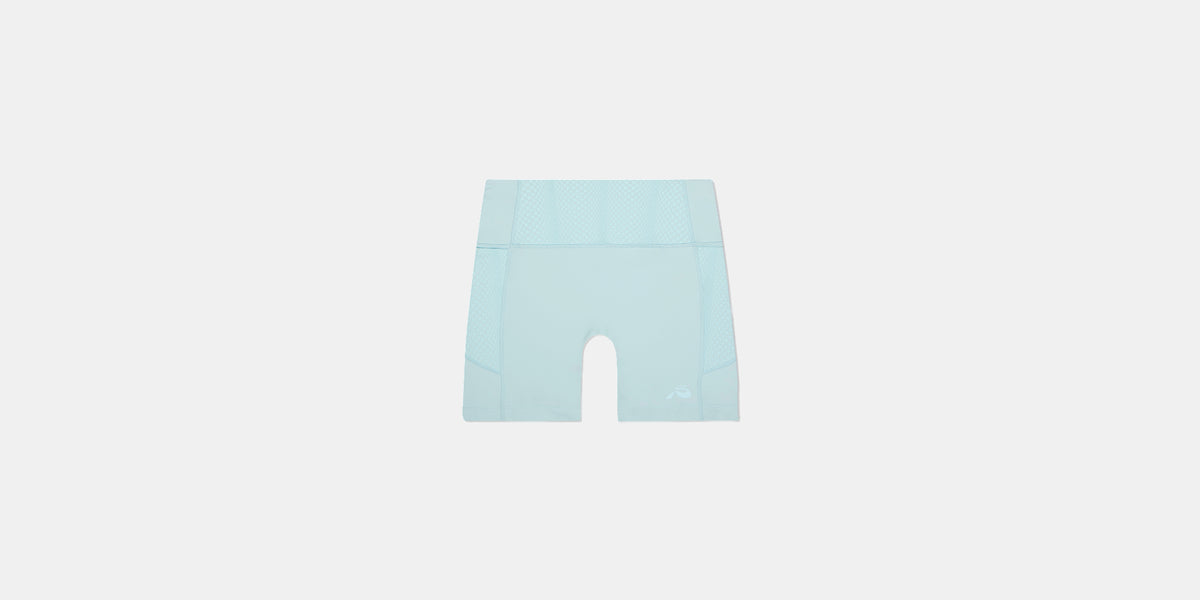 Stamina™ High Waist 5" Compression - Minty Blue