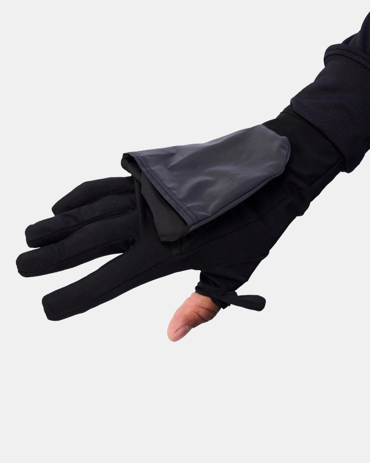 Reflecto Hatch Windproof Mittens - Black