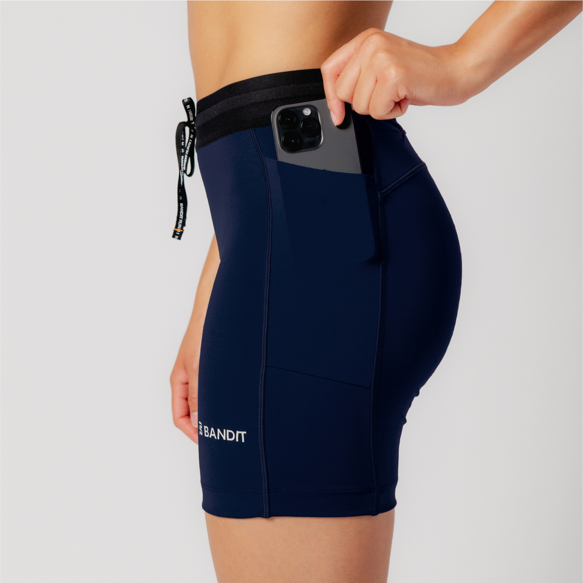 Stamina™ 7" Compression Short, Women's - NY Navy