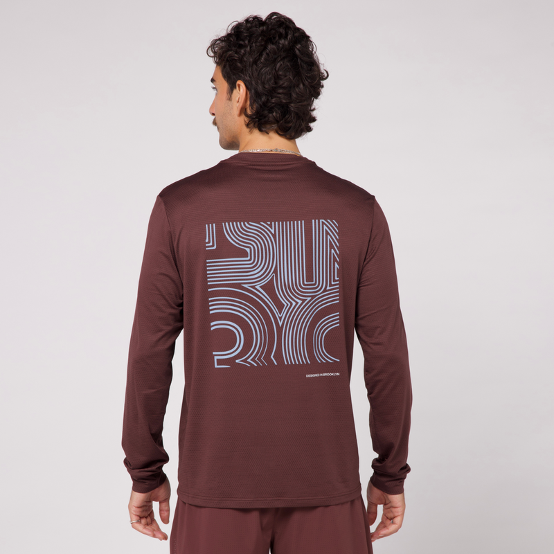Men's Long-Sleeve Performance Tops/Tees | Bandit Running