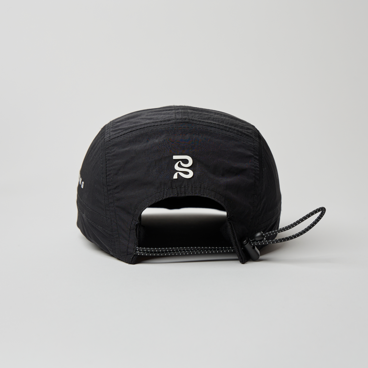 Japanese Nylon Black "Current Runners" Run Hat | Bandit Running