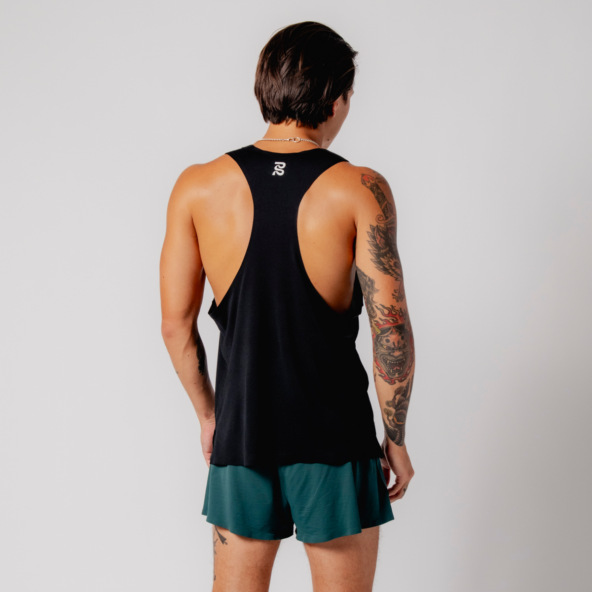 Drift™ Performance Singlet Top in Black - Unisex | Bandit Running
